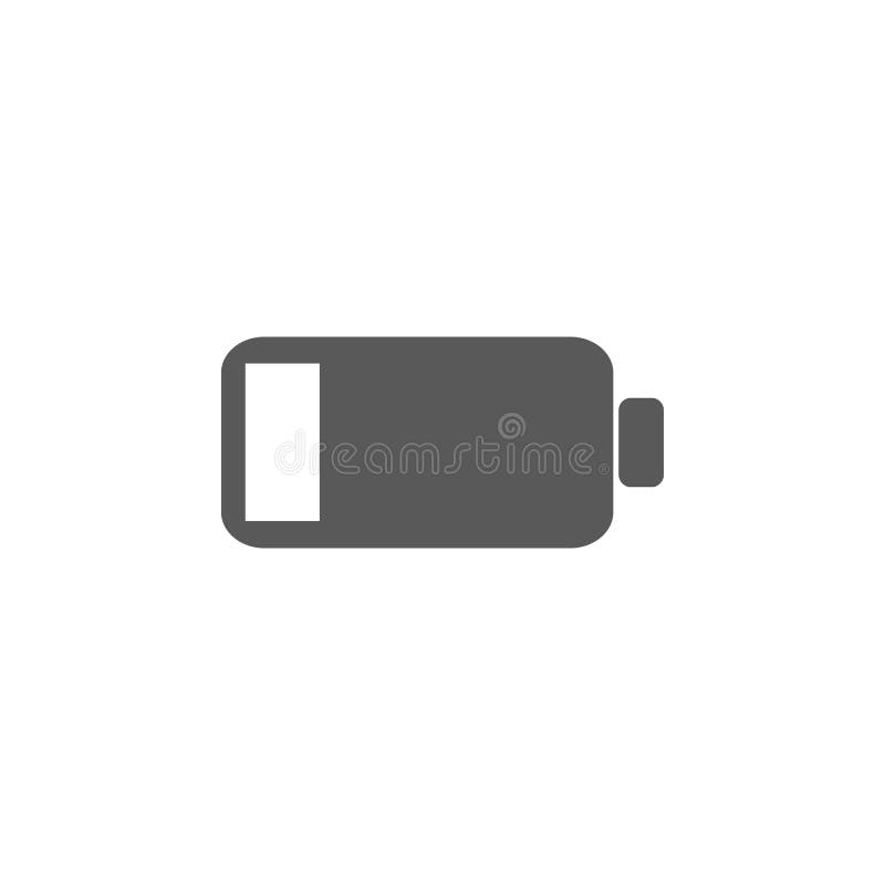 Low Battery Icon. Battery Vector Illustration Icons. Stock Illustration ...