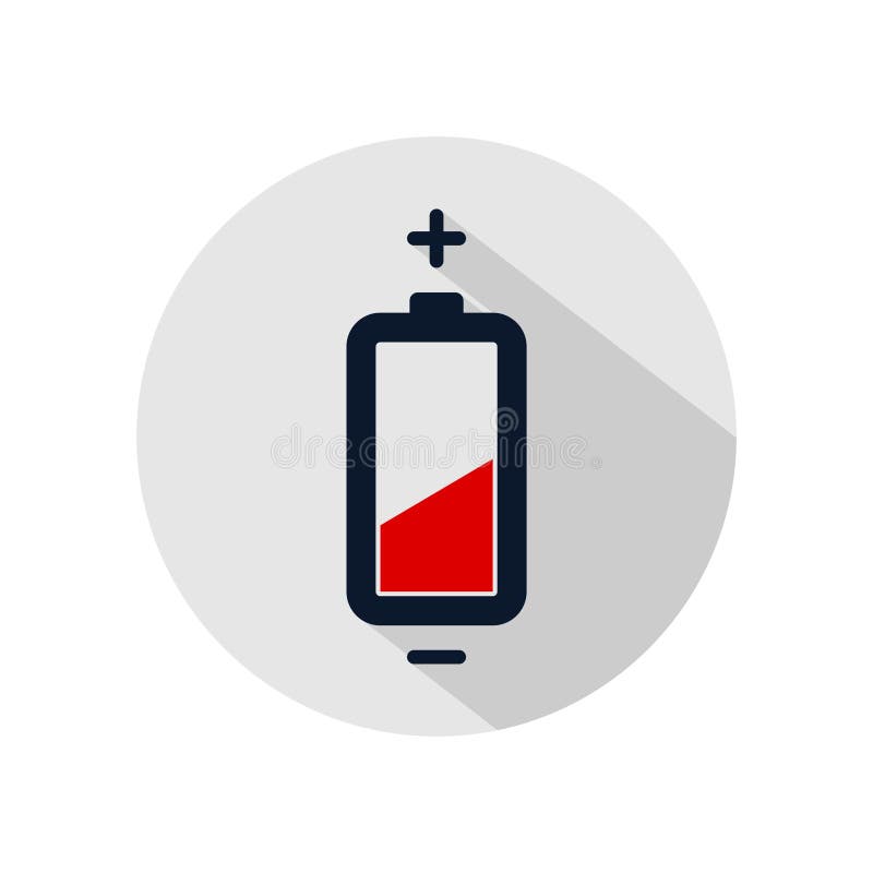 Low Battery Icon Vector Stock Illustrations – 16,159 Low Battery Icon ...