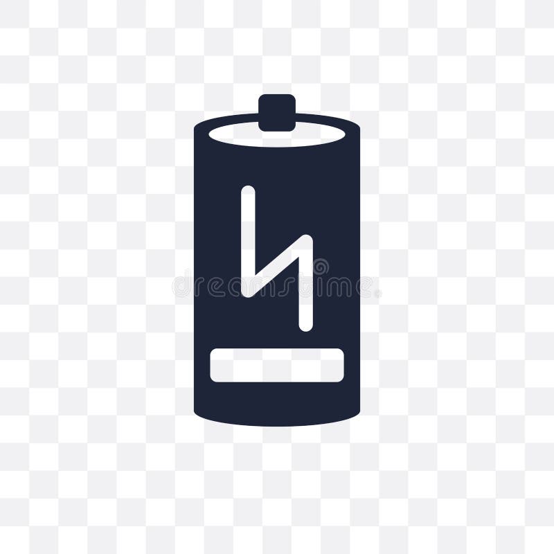 Low Battery Transparent Icon. Low Battery Symbol Design from Web Stock ...