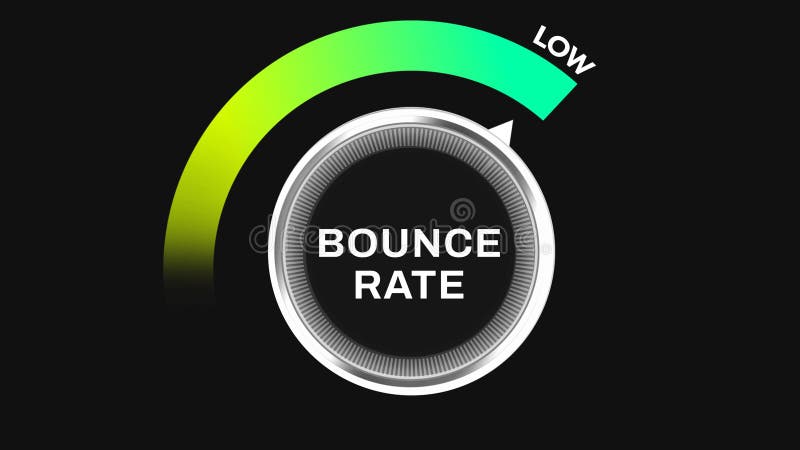 Low Bounce Rate Concept Design with Node Turning Full on the Green Bar ...