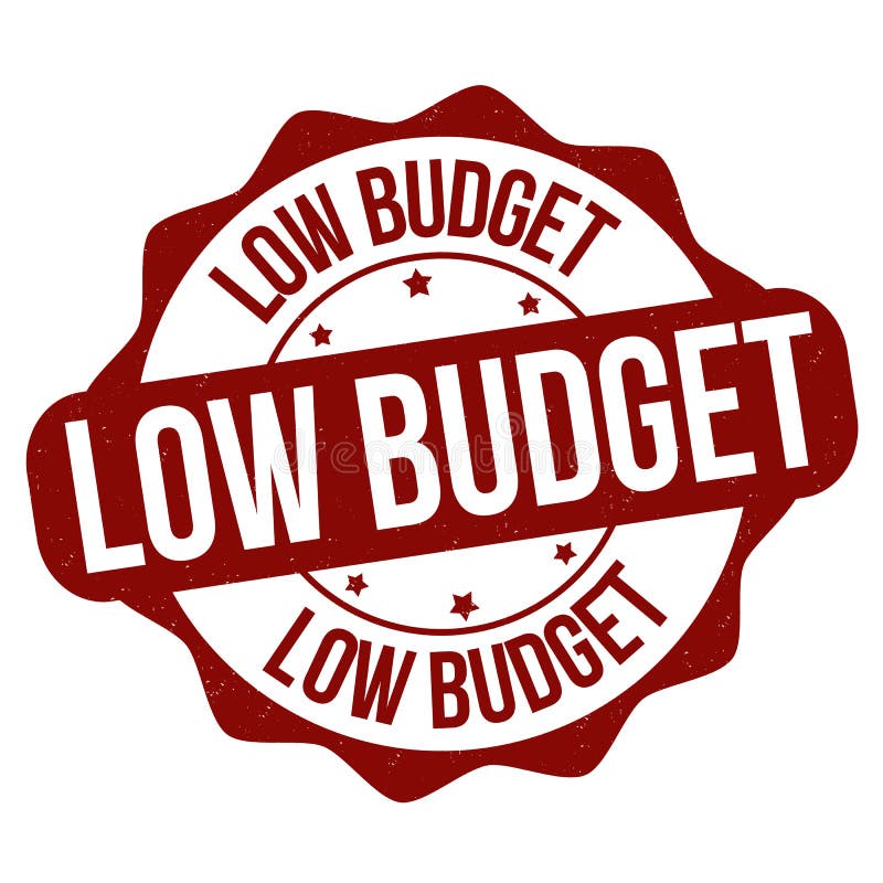 Budget label stock vector. Illustration of green, paper - 158943101