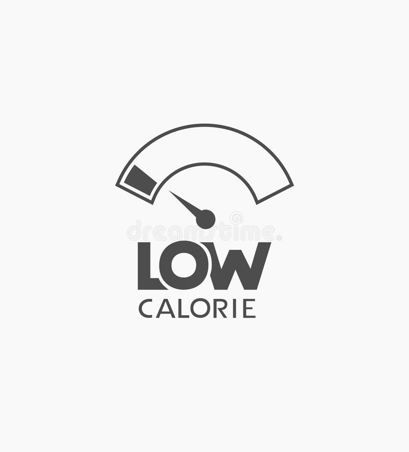 Low calorie icon stock vector. Illustration of guarantee - 290275901