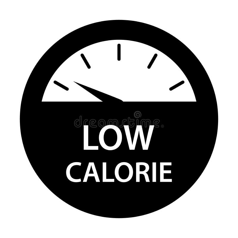 Low Calorie Icon Vector For Graphic Design Logo Website Social Media Mobile App Ui