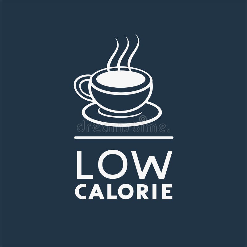 Low calorie message symbol stock vector. Illustration of sign - 290275970