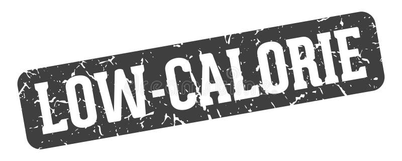 Low-calorie Rectangular Sign. Low-calorie Stamp Stock Vector ...