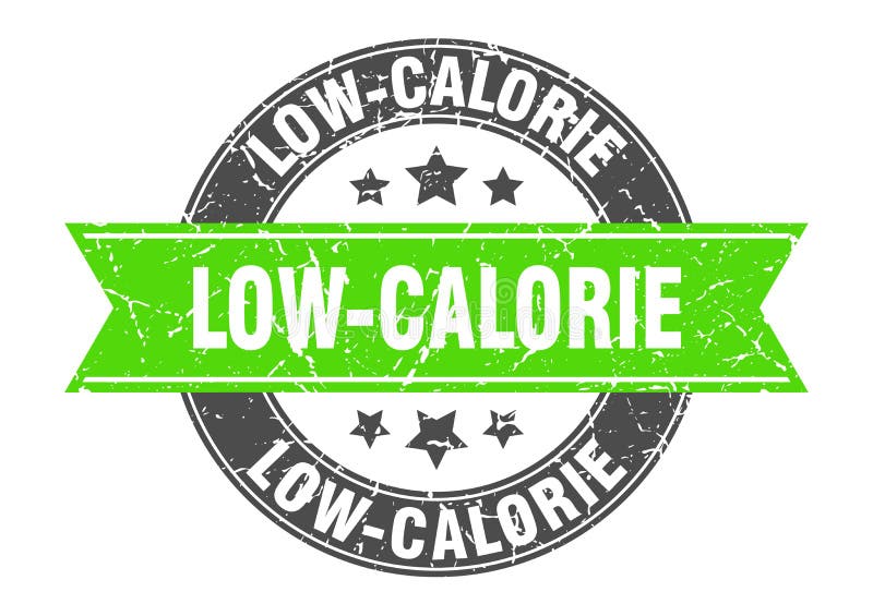 Low-calorie Round Ribbon Isolated Label. Low-calorie Sign Stock Vector ...