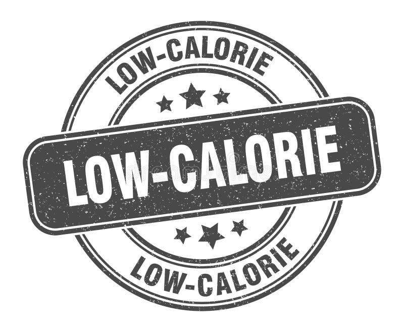 Low-calorie Stamp. Low-calorie Label. Round Grunge Sign Stock Vector ...