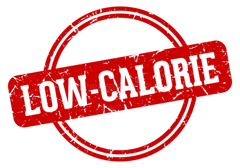 Low-calorie stamp stock vector. Illustration of sign - 349493310