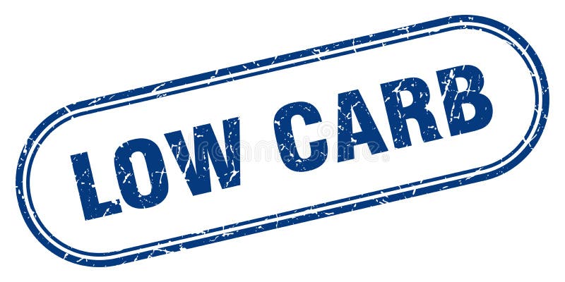 Low Carb Stamp. Low Carb Label. Round Grunge Sign Stock Vector ...