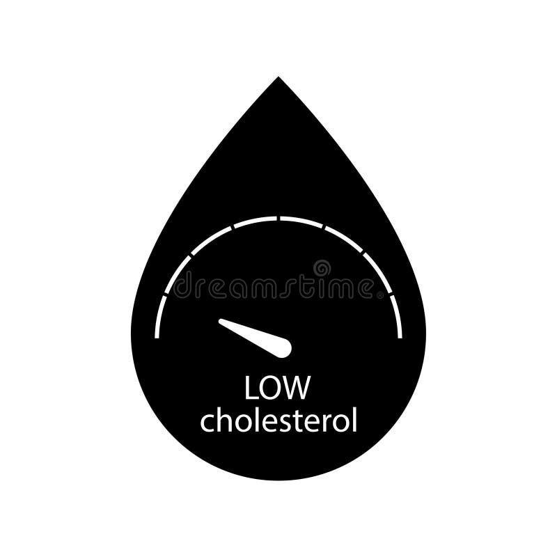 Low Cholesterol Icon Design Stock Illustration - Illustration of ...