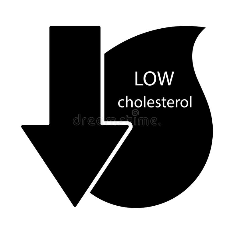 Low Cholesterol Icon Design Stock Illustration - Illustration of health ...