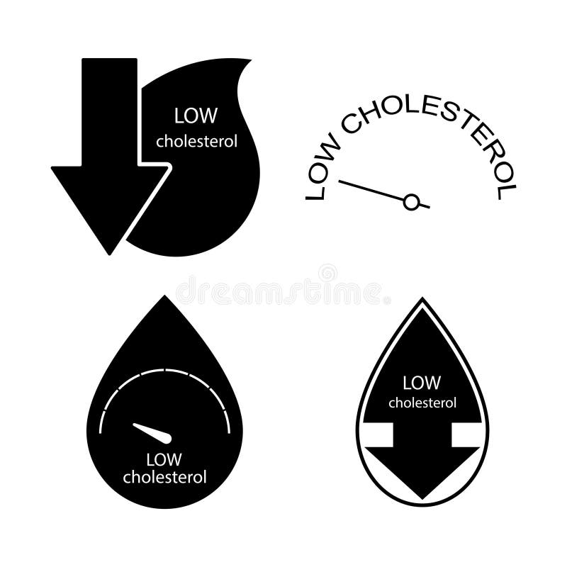 Low Cholesterol Icon Design Stock Illustration - Illustration of ...