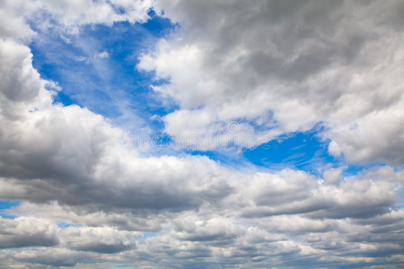Low clouds background stock photo. Image of color, amassing - 198339044