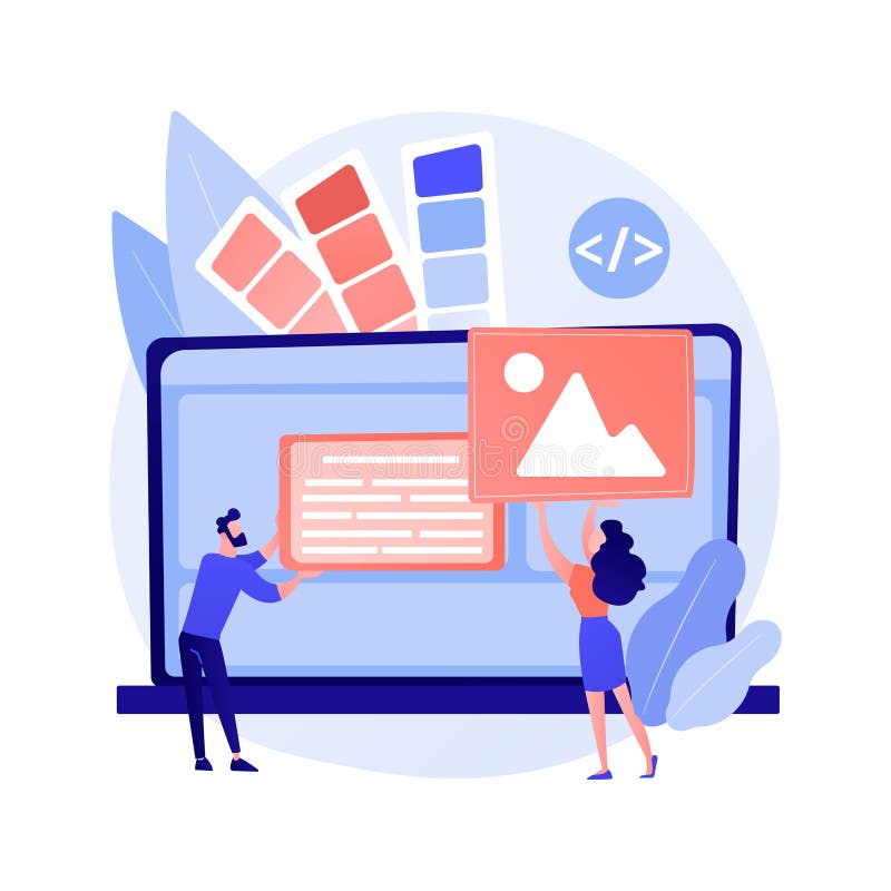 Low Code Development Abstract Concept Vector Illustration Stock Vector Illustration Of