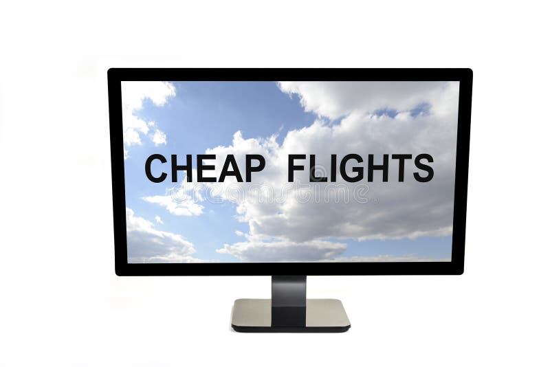 Cheap Flights / Cheap Plane Tickets Stock Photo - Image of sale ...