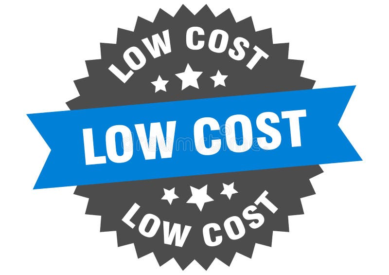 Low Cost Sign. Low Cost Circular Band Label. Low Cost Sticker Stock ...