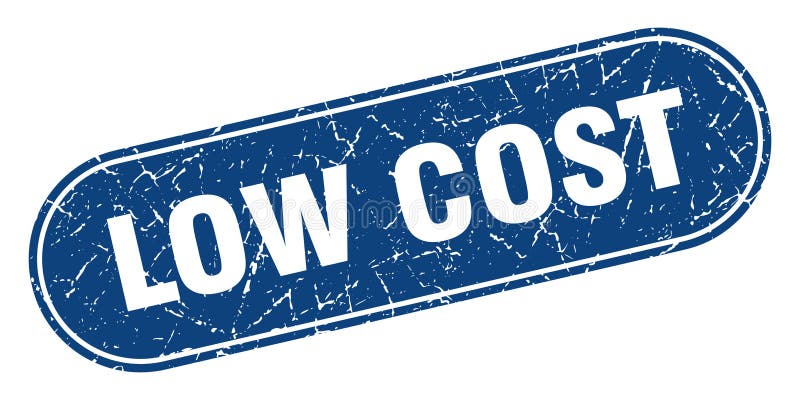 Low Cost Sign. Low Cost Grunge Stamp Stock Vector - Illustration of ...