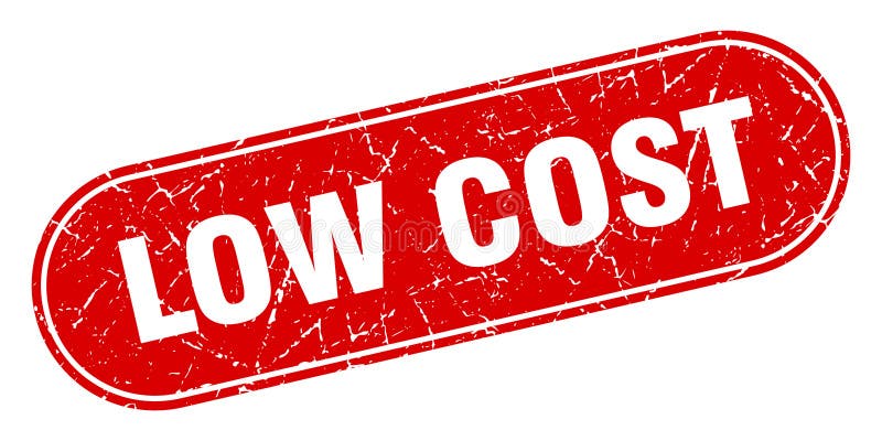 Low cost sign or stamp stock vector. Illustration of amount - 146441030