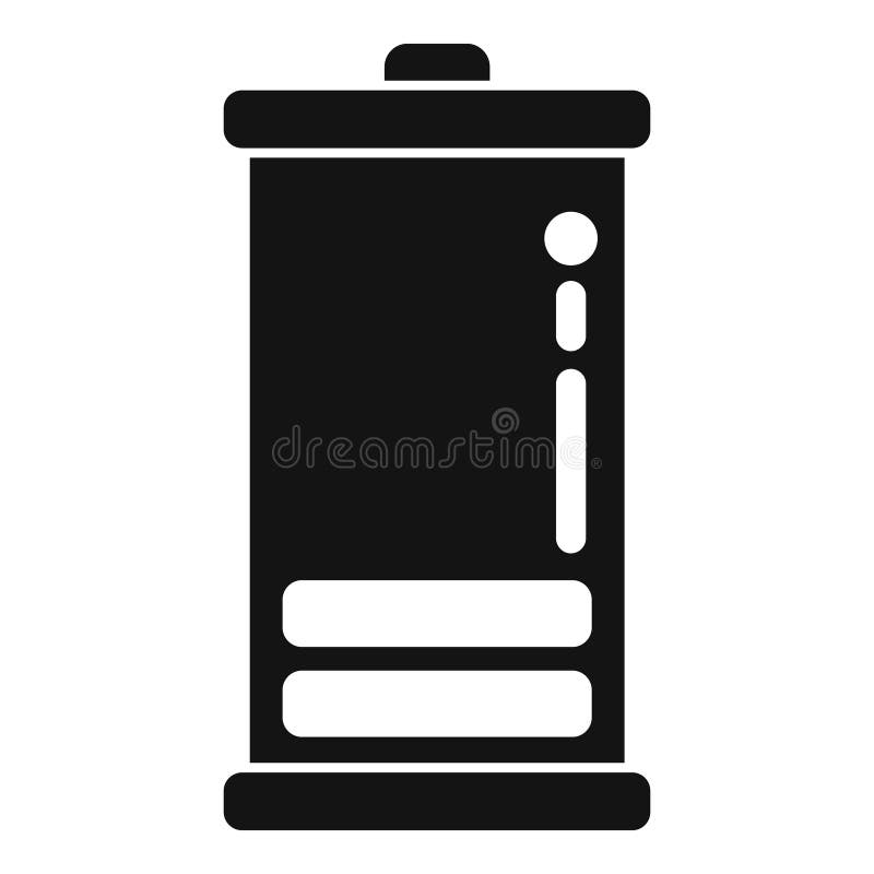 Low Electric Power Battery Icon Simple Vector. Charging Indicator Stock ...