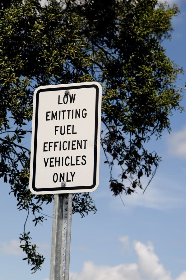 Low Emitting Fuel Sign stock image. Image of fuel, vehicles - 18665475