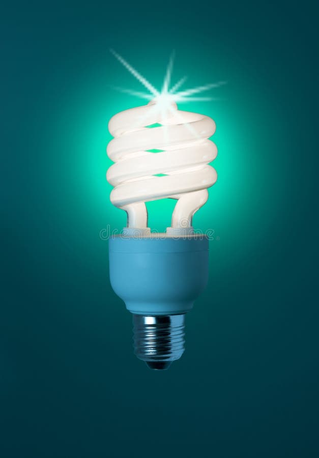 Low Energy Light Bulb stock photo. Image of save, bulb - 5912662
