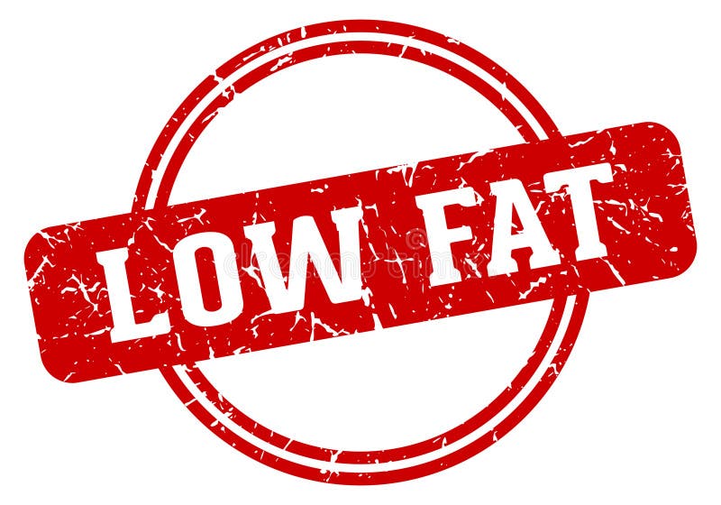 Low fat stamp stock vector. Illustration of vector, badge - 365329648
