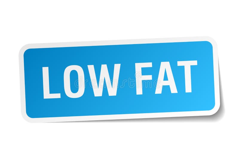 Low Fat Icons. Diets and Vegetarian Food Signs. Stock Vector ...