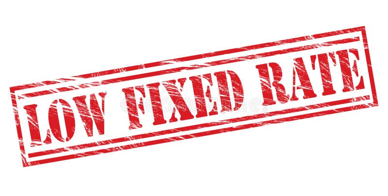 Low Fixed Rate Red Stamp Stock Illustrations – 2 Low Fixed Rate Red ...