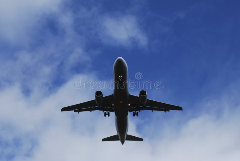 Passenger jet stock image. Image of aeroplane, aerodynamics - 5765613