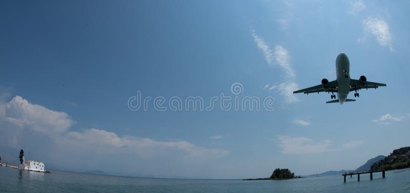 Low flying Jet stock image. Image of flying, monestry - 60568203