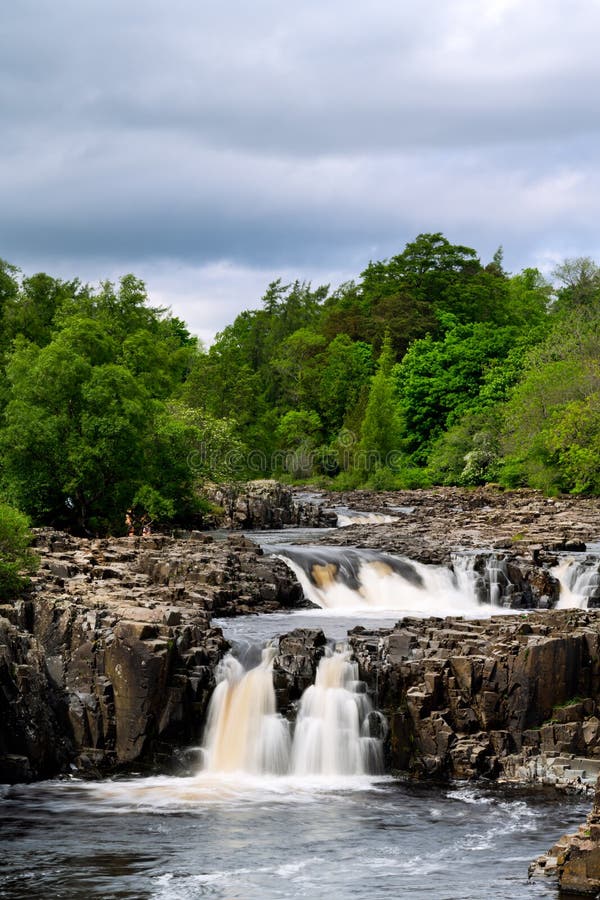 Low Force Waterfall on the River Tees, North Pennines, England ...