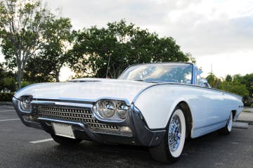 Low Front View of Convertible Car Stock Image - Image of antiques ...