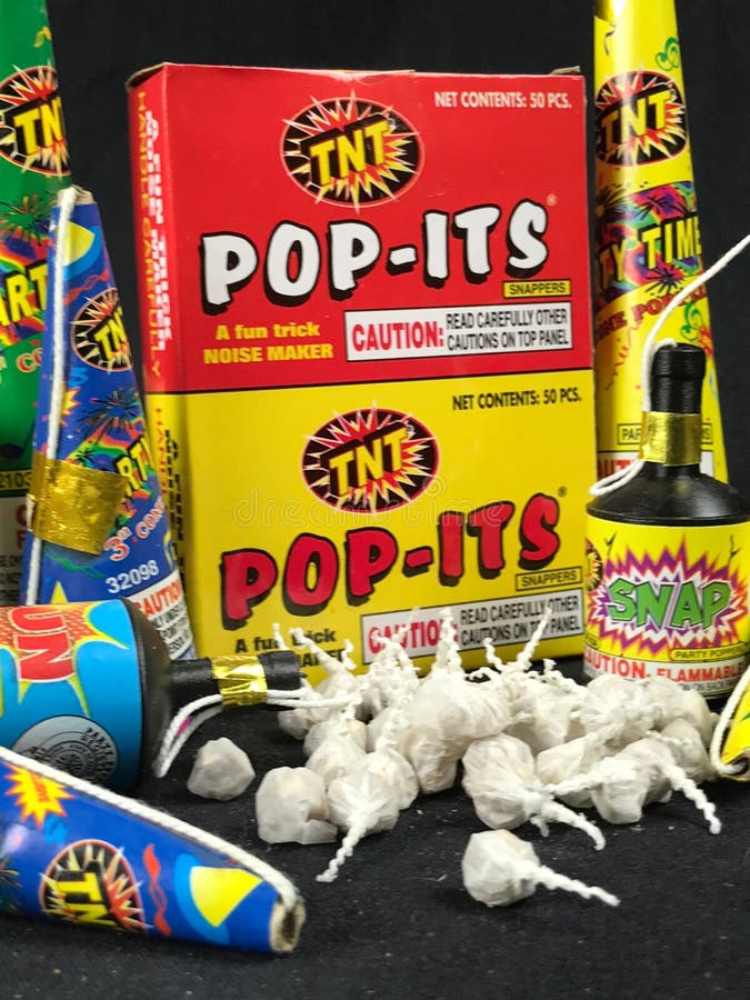 Party Poppers, Low Grade Fireworks Editorial Stock Photo - Image of ...