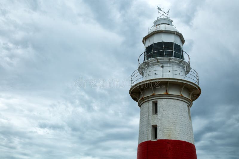 Low Head Lighthouse in Tasmania Stock Image - Image of head ...