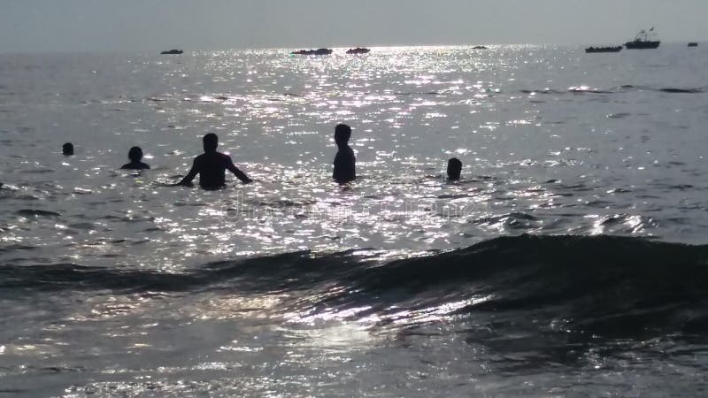 Low hight tide in a ocean stock photo. Image of shadow - 169273944