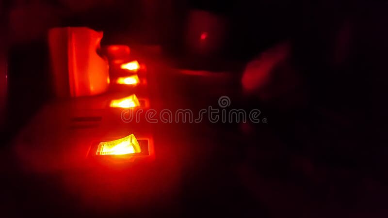 Low ISO Abstract Artificial Light Stock Image - Image of glowing ...