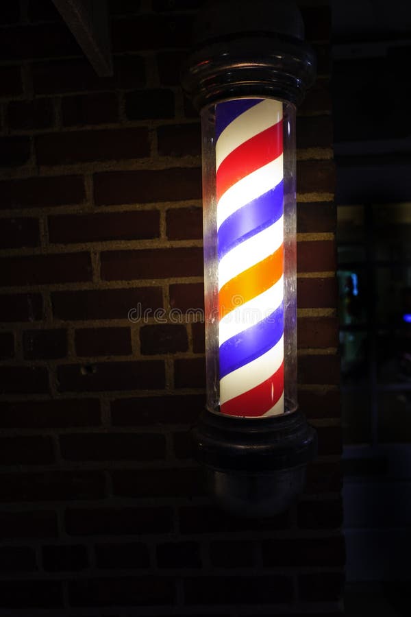 Low Light Barber Shop Light Stock Photo - Image of shaving, dark: 80670900