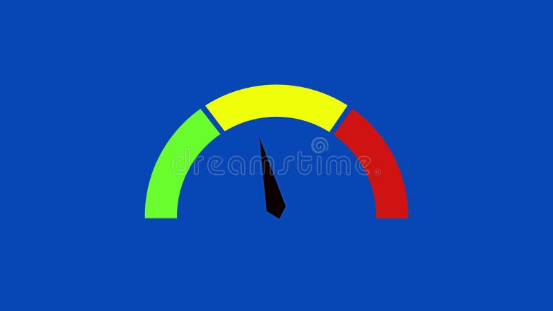 Low Medium and High Level, 2D Gauge Animation Stock Video - Video of ...