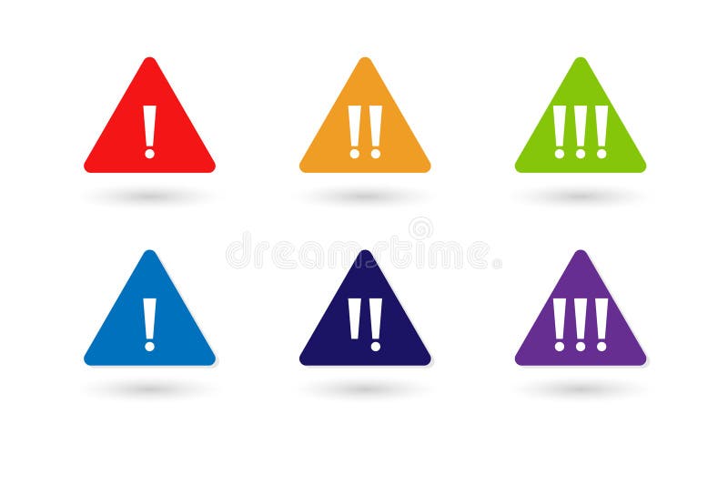 Low Medium High Priority Icon Set Vector Illustration. Stock Vector ...