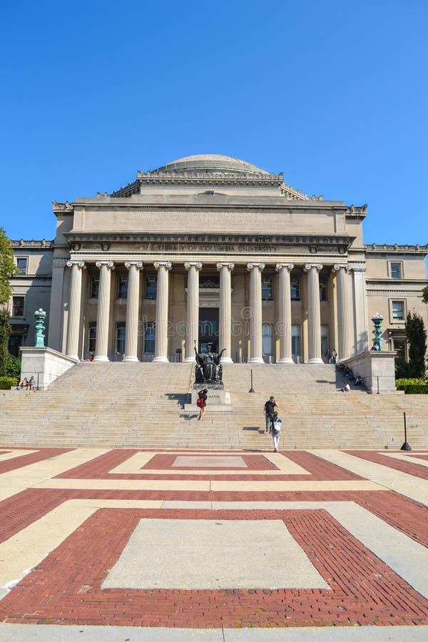 Library At Columbia University Campus New York Editorial Stock Photo ...