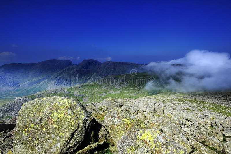 Low Mist stock photo. Image of rolling, mountains, summer - 33793666