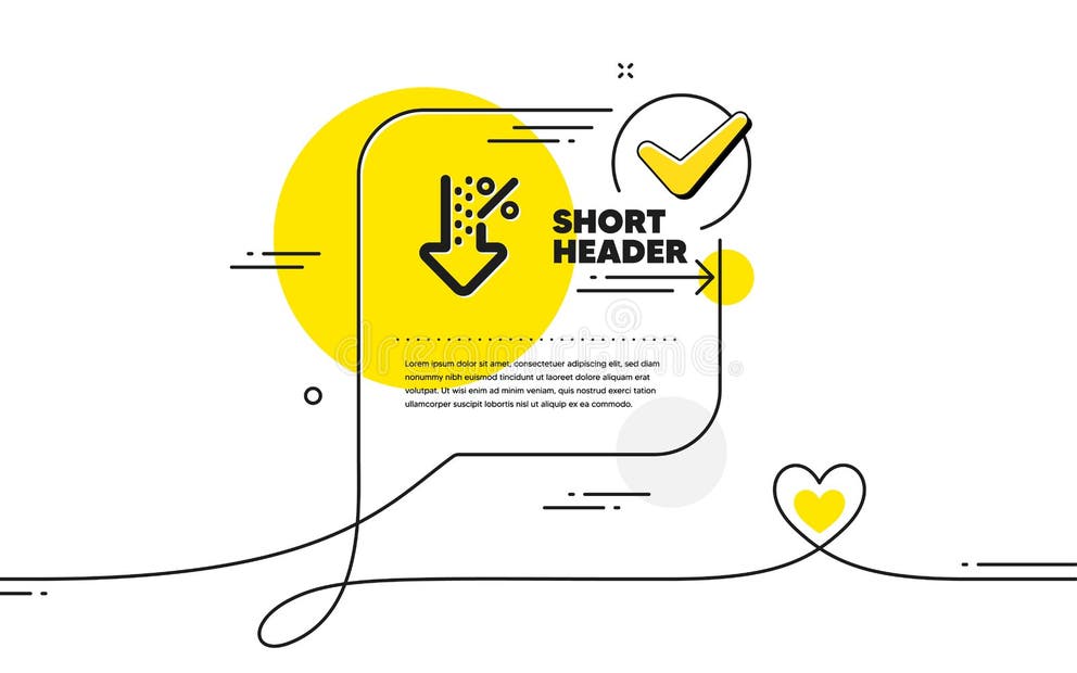 Low Percent Icon. Discount Sign. Decrease Percentage. Vector Stock Vector - Illustration of ...