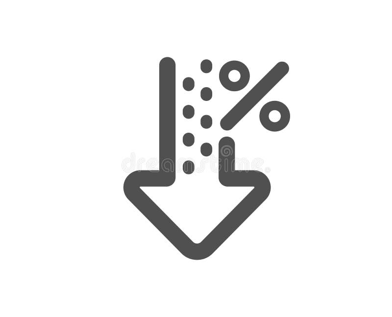 Low Rate Credit Icon, Simple Style Stock Vector - Illustration of level ...