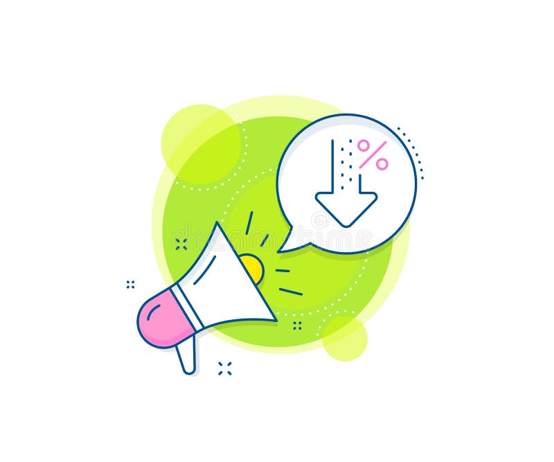 Decrease Percentage Icon Stock Illustrations – 1,518 Decrease Percentage Icon Stock ...