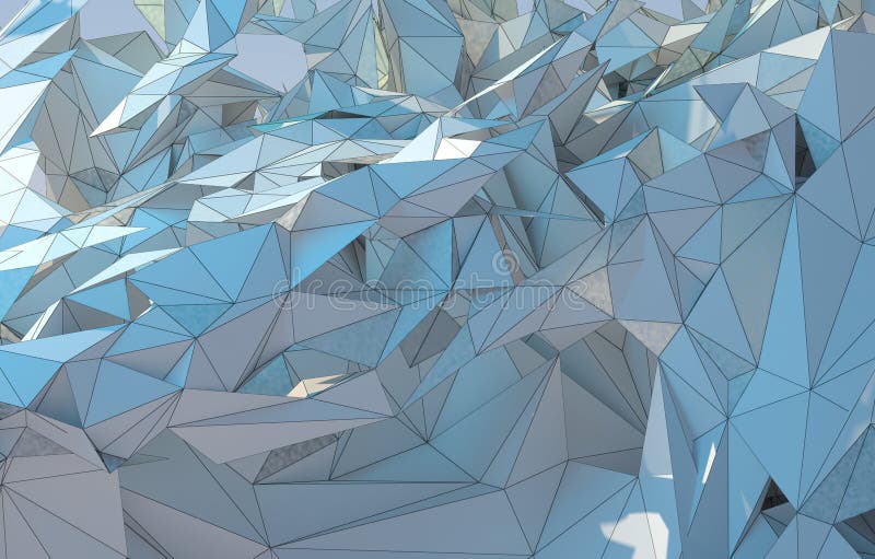 Low poly abstract drawing stock image. Image of fractal - 50506749