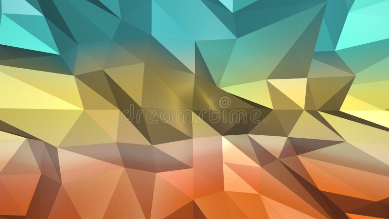 Low poly animation. stock video. Video of abstract, repeat - 51092719