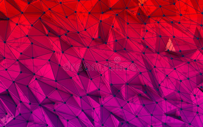 Low Poly Background for Card, Poster or Wallpaper. Multicolor D Stock ...