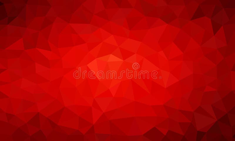 Low Poly Background Red Color Stock Vector - Illustration of wallpaper ...
