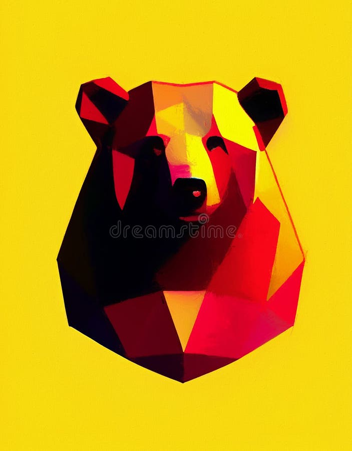 Stylized Bears Stock Illustrations – 346 Stylized Bears Stock ...