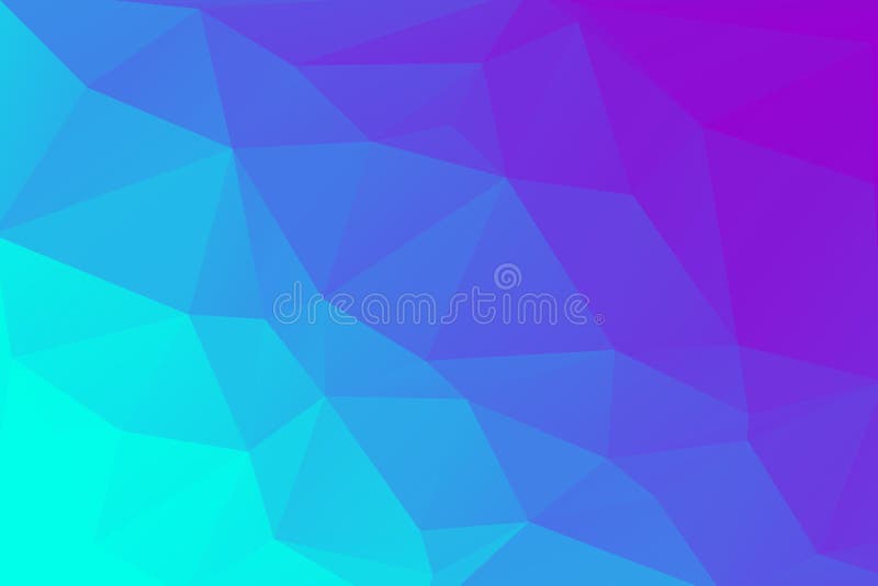Low Poly Blueish Color Background Made from Triangle Shapes Stock ...